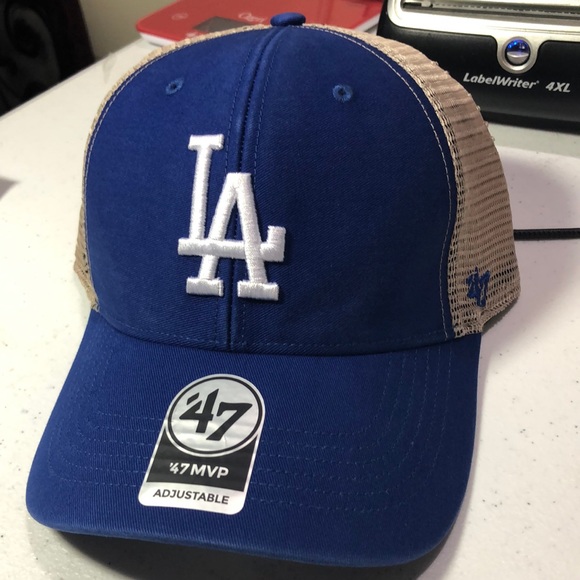 47 | Accessories | Los Angeles Dodgers Mlb 47 Mvp Flagship Trucker Mesh ...